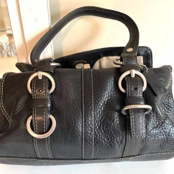 Coach | Bags | Coach Black Leather Purse | Poshmark